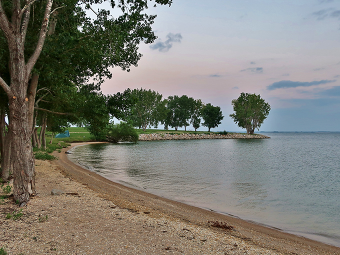 Waconda Lake stretches out like Kansas's answer to the Riviera, minus the crowds and overpriced umbrella drinks