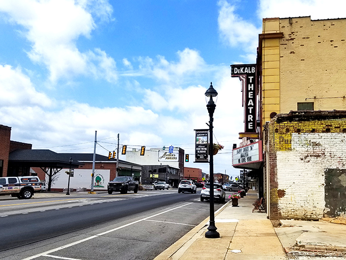 Downtown Fort Payne welcomes visitors with its classic small-town charm. Those vintage storefronts aren't just pretty facades&mdash;they're portals to local treasures waiting to be discovered.