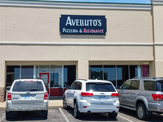 The unassuming storefront of Avelluto's might not stop traffic, but trust me&mdash;what's happening inside will stop you in your pasta-loving tracks.