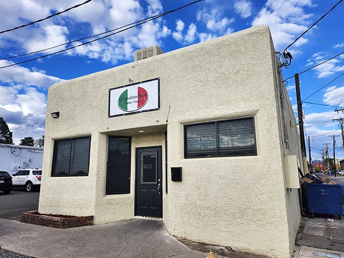 The unassuming exterior of Il Localetto Rossi proves once again that culinary treasures often hide in plain sight. No fancy facade needed when the pasta speaks for itself.