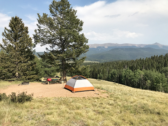 Where heaven meets earth: Mueller State Park's panoramic vistas make you feel like you've stumbled onto a movie set where clouds dance below mountaintops.