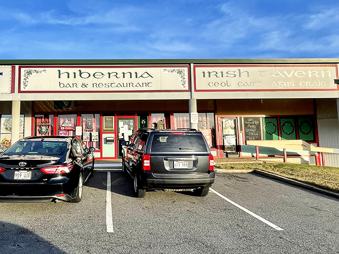 The unassuming storefront of Hibernia Irish Tavern proves once again that culinary treasures often hide in strip malls. Ireland meets Arkansas behind these doors!