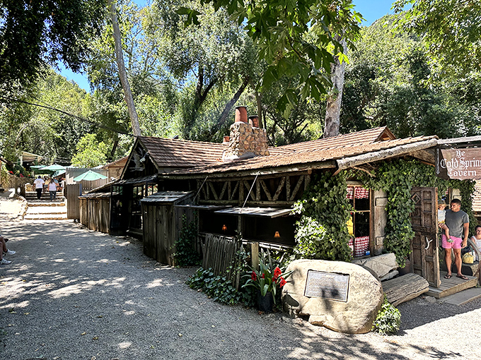 Time travel isn't just science fiction&mdash;it's what happens when you round the bend and discover this rustic mountain hideaway nestled among ancient oaks.