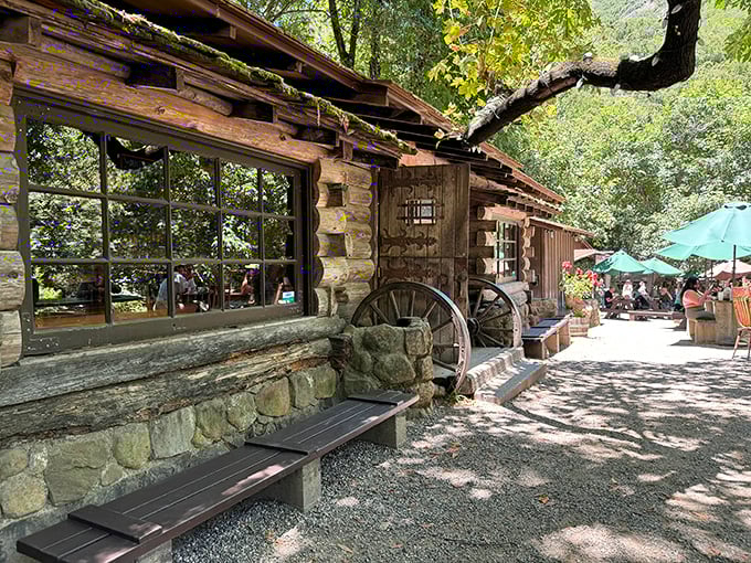 Time travel isn't just science fiction&mdash;it's what happens when you round the bend and discover this rustic mountain hideaway nestled among ancient oaks.