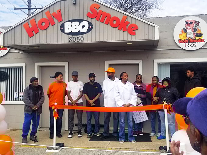 This unassuming cinder block building houses barbecue treasures that would make even vegetarians reconsider their life choices.