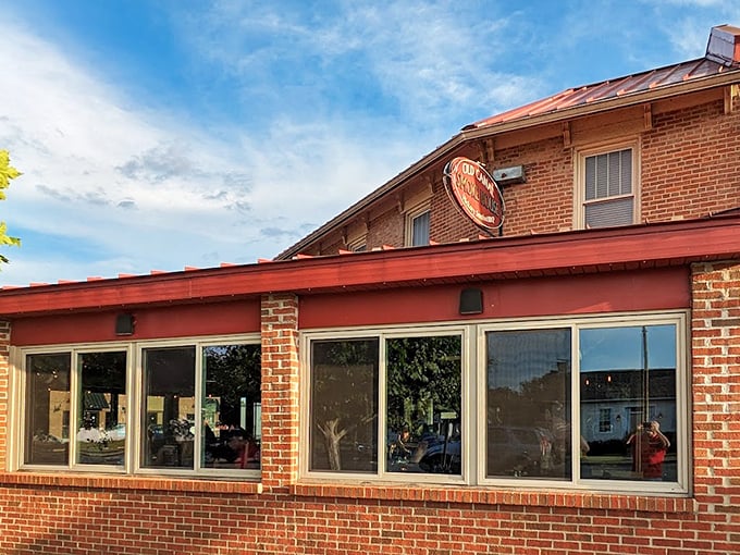 The brick exterior with its welcoming red awning and lush hydrangeas feels like arriving at a friend's house&mdash;if your friend happened to be a barbecue genius.