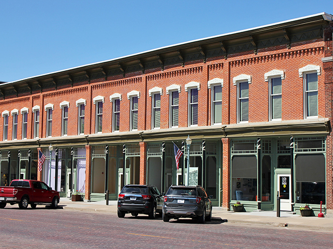Downtown Red Cloud welcomes everyone with its classic brick streets and historic architecture&mdash;small-town America with a rumbling soundtrack. 