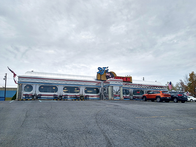 Welcome to the land that time forgot &ndash; and taste buds remember forever! DJ's 50's & 60's Diner stands proud, a chrome-clad beacon of nostalgia and comfort food.