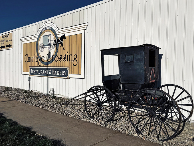 The unassuming exterior of Carriage Crossing belies the culinary treasures within. Like finding Shakespeare in a truck stop&mdash;unexpected but life-changing.