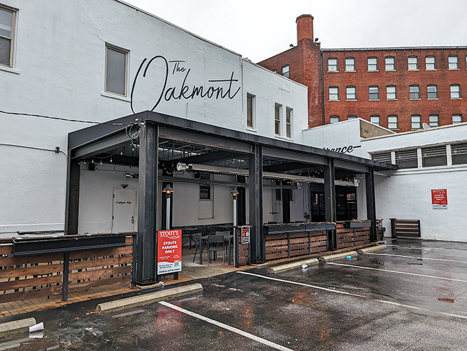 The Oakmont's understated exterior belies the culinary magic happening inside. Industrial-chic design meets Midwestern charm in this Indianapolis hidden gem.