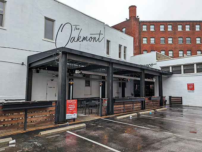 The unassuming exterior of The Oakmont belies what awaits inside&mdash;like finding a diamond ring in a box of Cracker Jack.