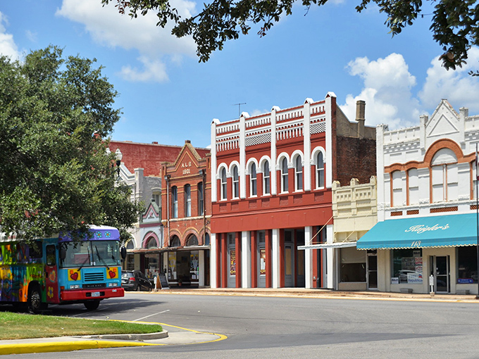 Lockhart's historic downtown isn't just preserved&mdash;it's alive with character. Those brick buildings have stories to tell, and most involve delicious smoked meat.