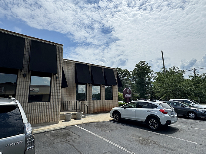 The unassuming exterior of Landmark Diner stands as Charlotte's culinary fortress &ndash; modest architecture hiding extraordinary flavors within.