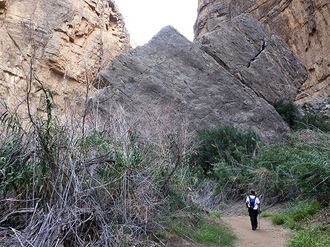 The trail beckons around the bend, with limestone walls that have been patiently waiting millions of years for your Instagram moment.