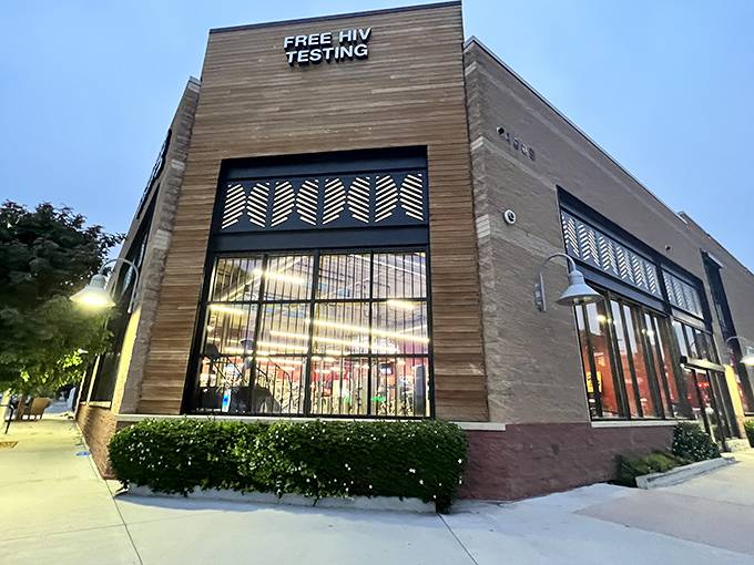 The iconic pink sign beckons treasure hunters to this Hollywood Boulevard gem, where thrifting meets healthcare in an only-in-LA combination.
