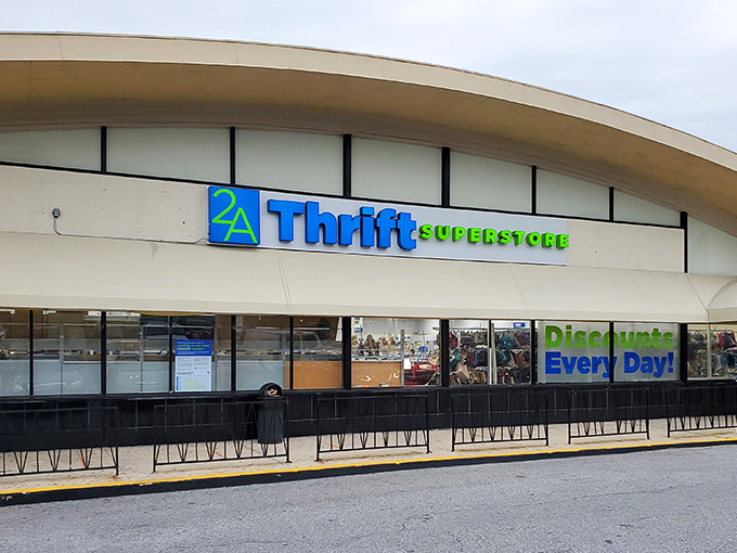 The unassuming exterior of 2nd Avenue Thrift Superstore belies the treasure trove within. Like a Vegas casino, once you enter, you may lose all concept of time.