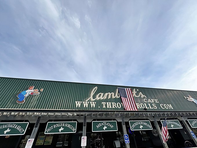 Lambert's iconic green exterior beckons road-trippers like a carnival barker promising the greatest show on earth&mdash;with carbs that fly through the air!