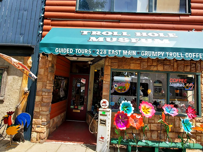 The teal awning beckons like a portal to another dimension. Behind this unassuming storefront lies a wild-haired wonderland that would make even Willy Wonka do a double-take.