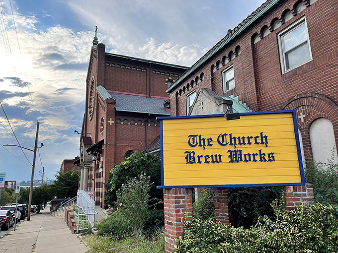 The architectural salvation of this former house of worship stands as Pittsburgh's most divine dining conversion. Hallelujah for adaptive reuse!