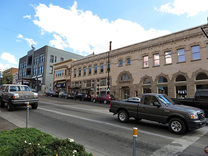 Historic Prescott Hotel stands proudly on Whiskey Row, where cowboys once traded tall tales and taller drinks. Today's visitors find charm instead of shootouts. 