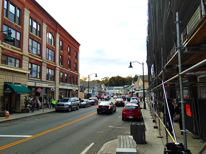 Downtown Mystic welcomes you with classic New England charm, where historic brick buildings house treasures waiting to be discovered around every corner.