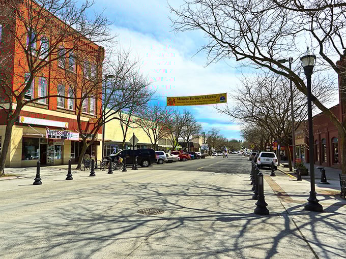 Main Street in Moscow isn't trying to be charming – it just can't help itself. Those historic buildings and wide sidewalks practically invite you to slow down and stay awhile.