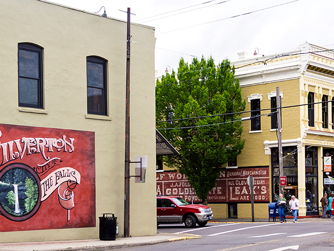Nature's majesty on full display &ndash; where mountain peaks stand guard over crystal-clear waters, creating Oregon's version of a Renaissance painting. 