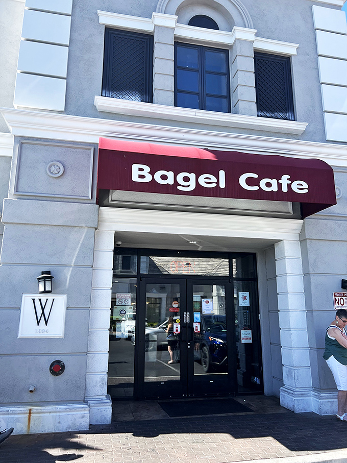 A slice of New York in the Nevada desert! The Bagel Cafe's unassuming exterior hides a world of deli delights within.