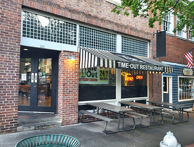 The neon promise of "Always Open" isn't just a sign&mdash;it's a lifestyle commitment from this Chapel Hill institution.