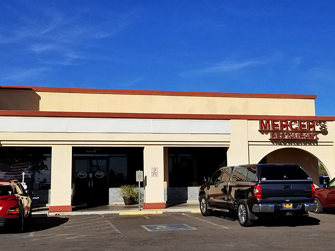 Unassuming on the outside, extraordinary on the inside &ndash; Mercer's Restaurant sits quietly in a Peoria strip mall, hiding its culinary treasures like a delicious secret.