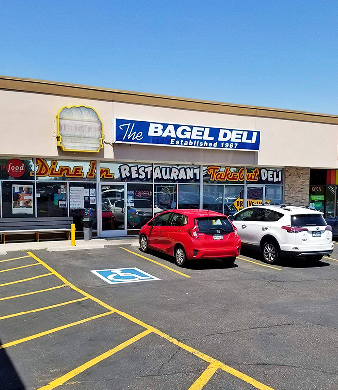 A deli oasis in the Denver desert! The Bagel Deli's unassuming storefront hides a treasure trove of Jewish comfort food within.