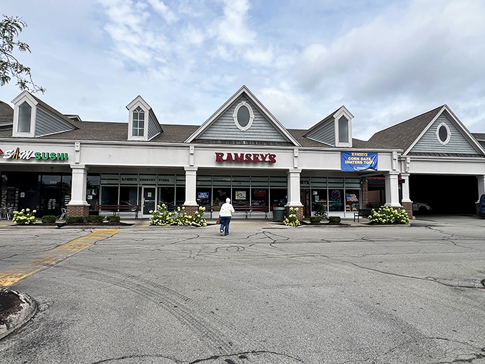 The unassuming storefront belies the culinary treasures within. Ramsey's Andover location welcomes hungry Lexingtonians with its charming fa&ccedil;ade and promise of comfort food perfection.