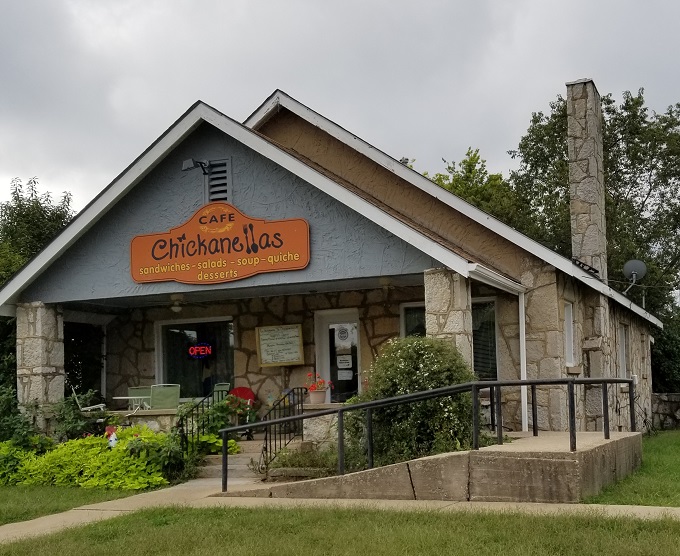 A stone cottage with a secret: Chickanellas Scratch Kitchen. Where comfort food dreams come true and calories don't count (we wish!).