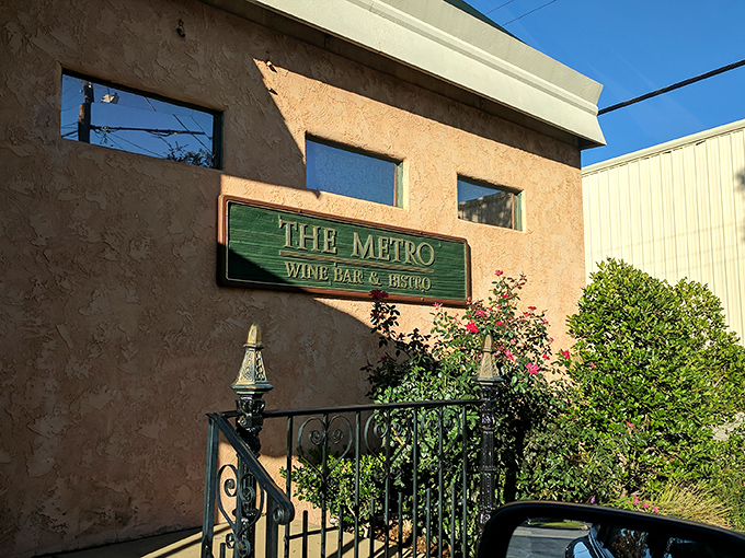 The stucco fa&ccedil;ade and elegant green signage of The Metro Wine Bar & Bistro promises a European escape in the heart of Oklahoma City.