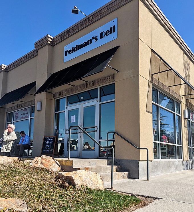 A beacon of deli delights! Feldman's exterior may be unassuming, but inside lies a treasure trove of East Coast flavors waiting to be discovered.