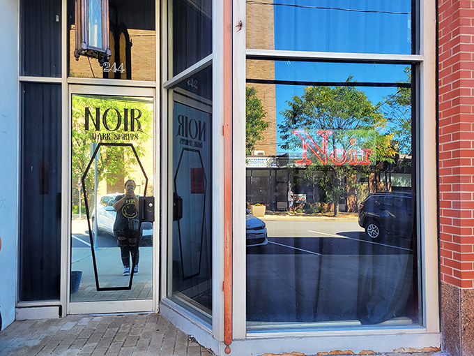 Where Edgar Allan Poe meets modern mixology &ndash; a wall of skulls that somehow makes you feel more alive than terrified.