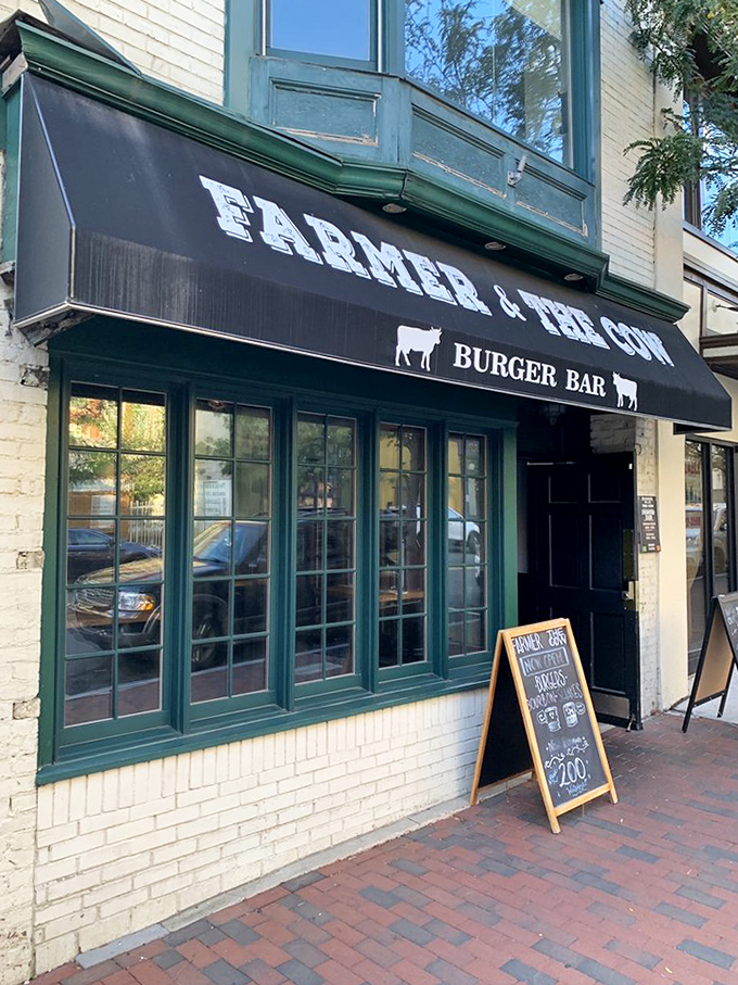 The unassuming storefront of Farmer & The Cow beckons with simple charm, like that friend who doesn't brag but always delivers the goods.
