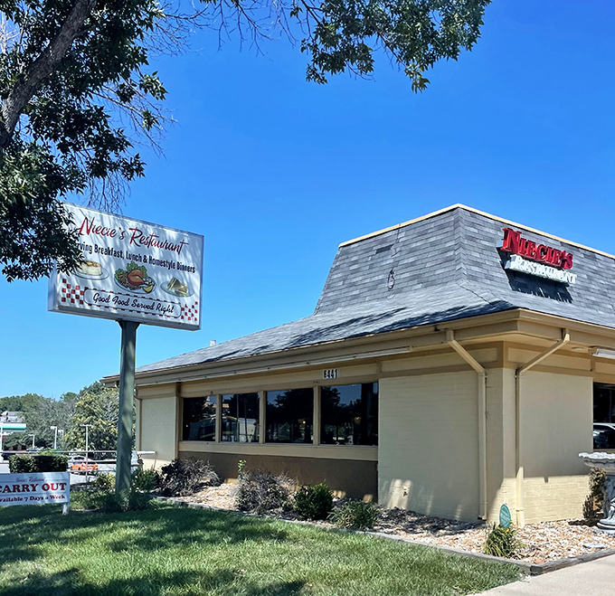 Niecie's modest exterior might not scream "culinary landmark," but locals know this unassuming building houses Kansas City comfort food royalty.