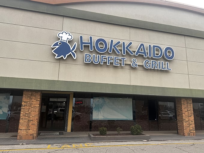 The unassuming exterior of Hokkaido Buffet & Grill hides a wonderland of culinary excess within. Like finding Narnia in a strip mall.