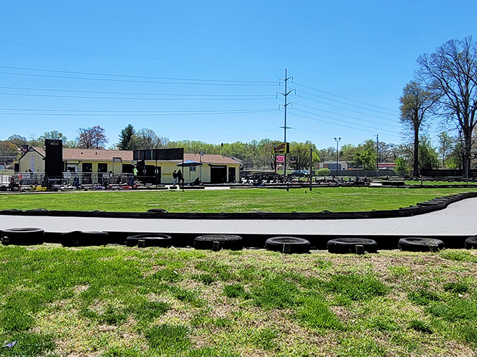 The asphalt playground awaits! Crofton's winding track promises more twists and turns than your last attempt at assembling IKEA furniture.