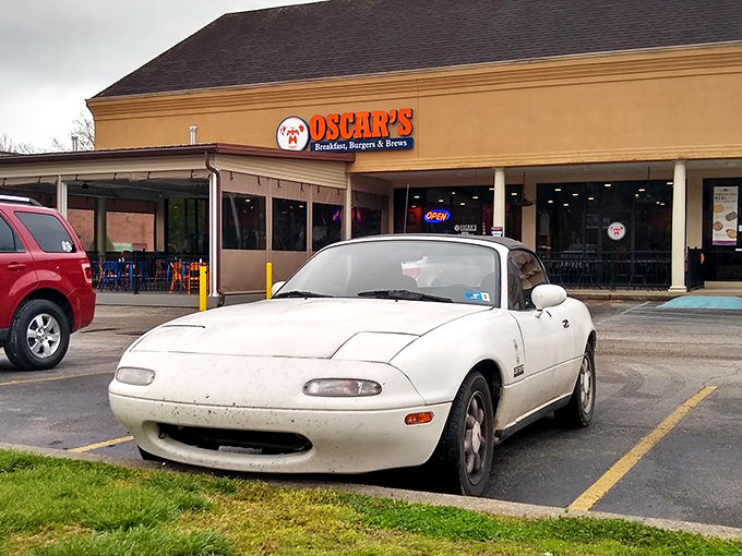 Home of hunger's surrender: Oscar's unassuming exterior houses culinary treasures that locals have been keeping secret from the rest of us. 