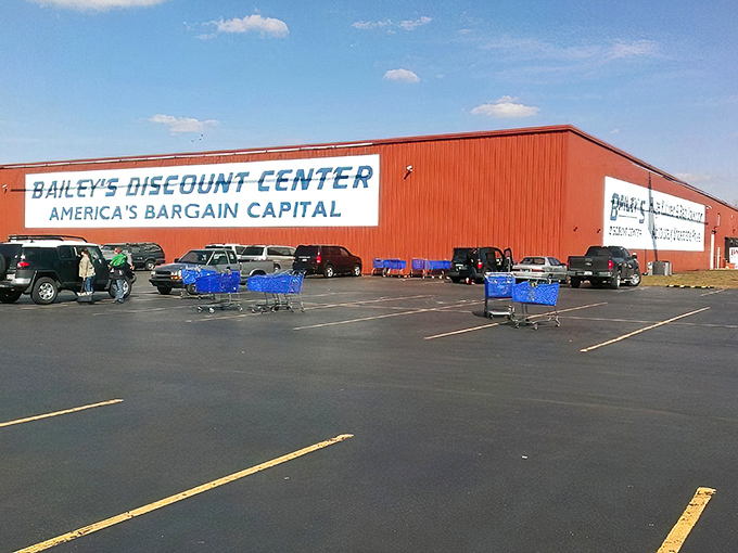 The retail equivalent of finding El Dorado &ndash; Bailey's Discount Center stands proudly in North Judson, boldly declaring itself "America's Bargain Capital."