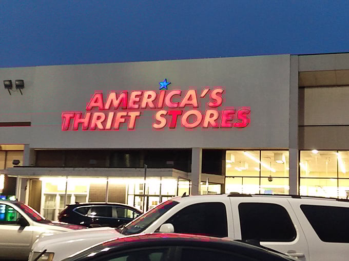 That iconic blue storefront isn't just a building&mdash;it's a portal to possibility, where bargain hunters begin their quest for hidden treasures.