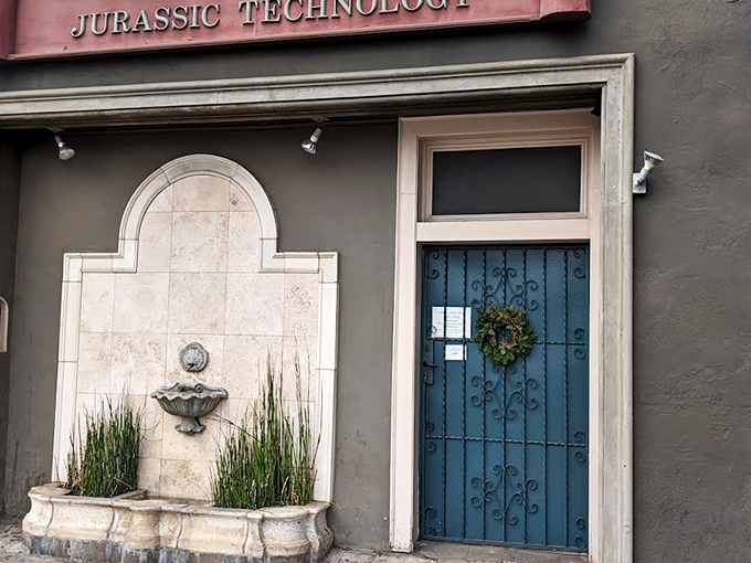 The unassuming facade belies what lies within&mdash;a blue door that might as well be a portal to another dimension of curiosity and wonder.