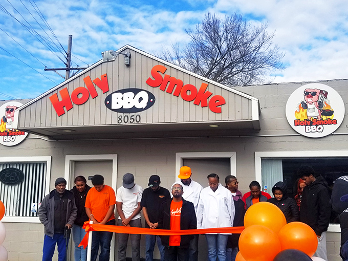 The cartoon pig mascot says it all &ndash; this unassuming cinder block building houses barbecue treasures that would make even vegetarians reconsider their life choices.