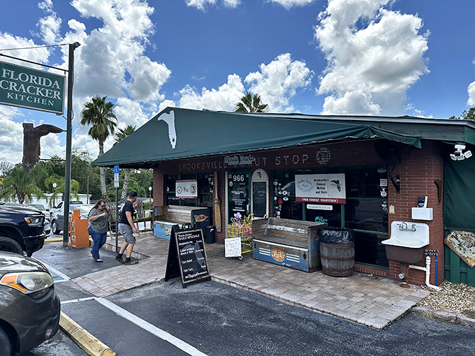 The unassuming exterior of Florida Cracker Kitchen might fool you, but locals know this converted building houses culinary treasures worth the pilgrimage to Brooksville.