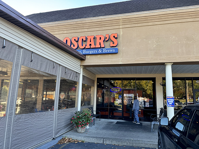 Home of hunger's surrender: Oscar's unassuming exterior houses culinary treasures that locals have been keeping secret from the rest of us. 