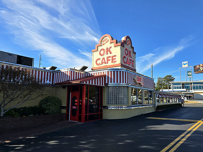 That iconic red and white striped awning isn't just welcoming you to lunch &ndash; it's inviting you to join a decades-long Atlanta tradition.