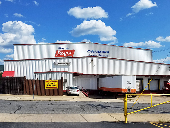 The Boyer Candy Company stands like a sweet beacon in Altoona, its unassuming exterior hiding a treasure trove of nostalgic treats waiting to be rediscovered.