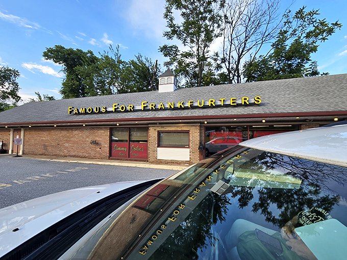 The unassuming exterior of Jimmy John's belies the culinary treasures within. Like all great food institutions, it doesn't need flashy signage to draw devoted fans.
